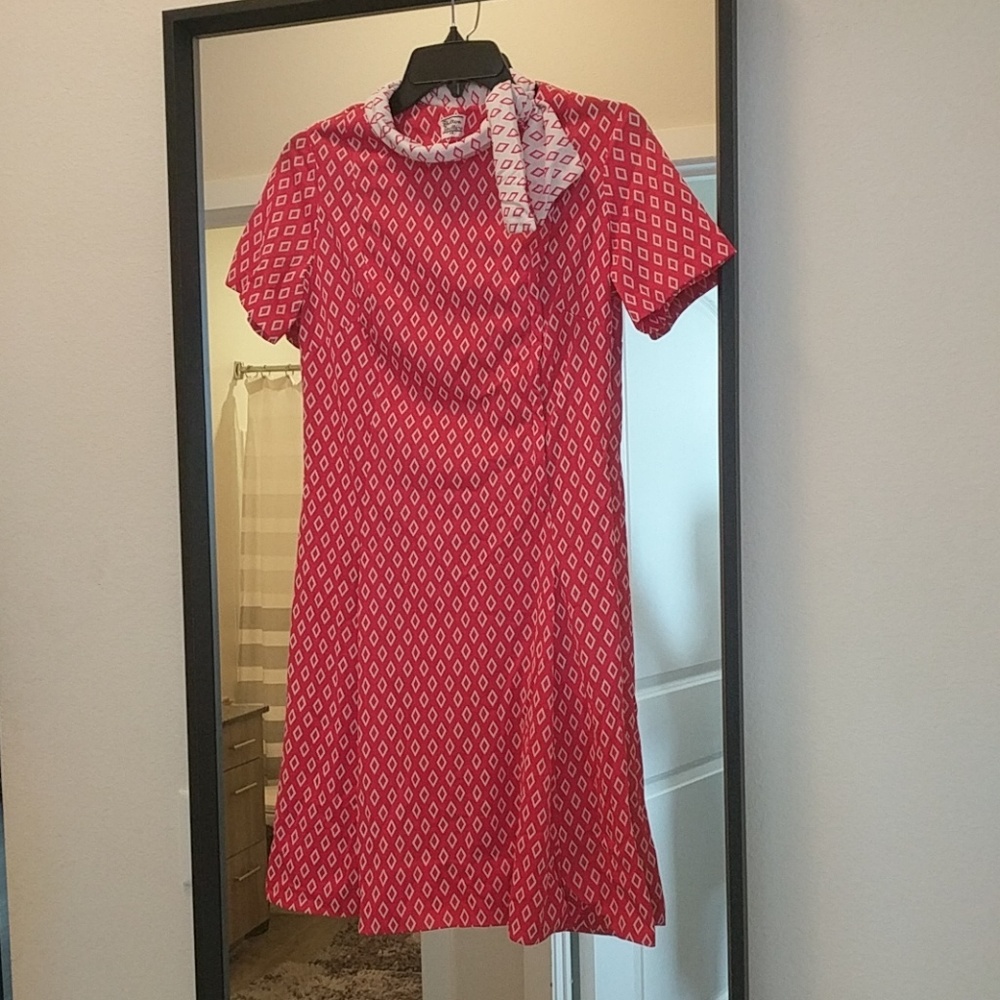 Vintage 60s Shelton Stroller Dress, Sz M/L - Gem